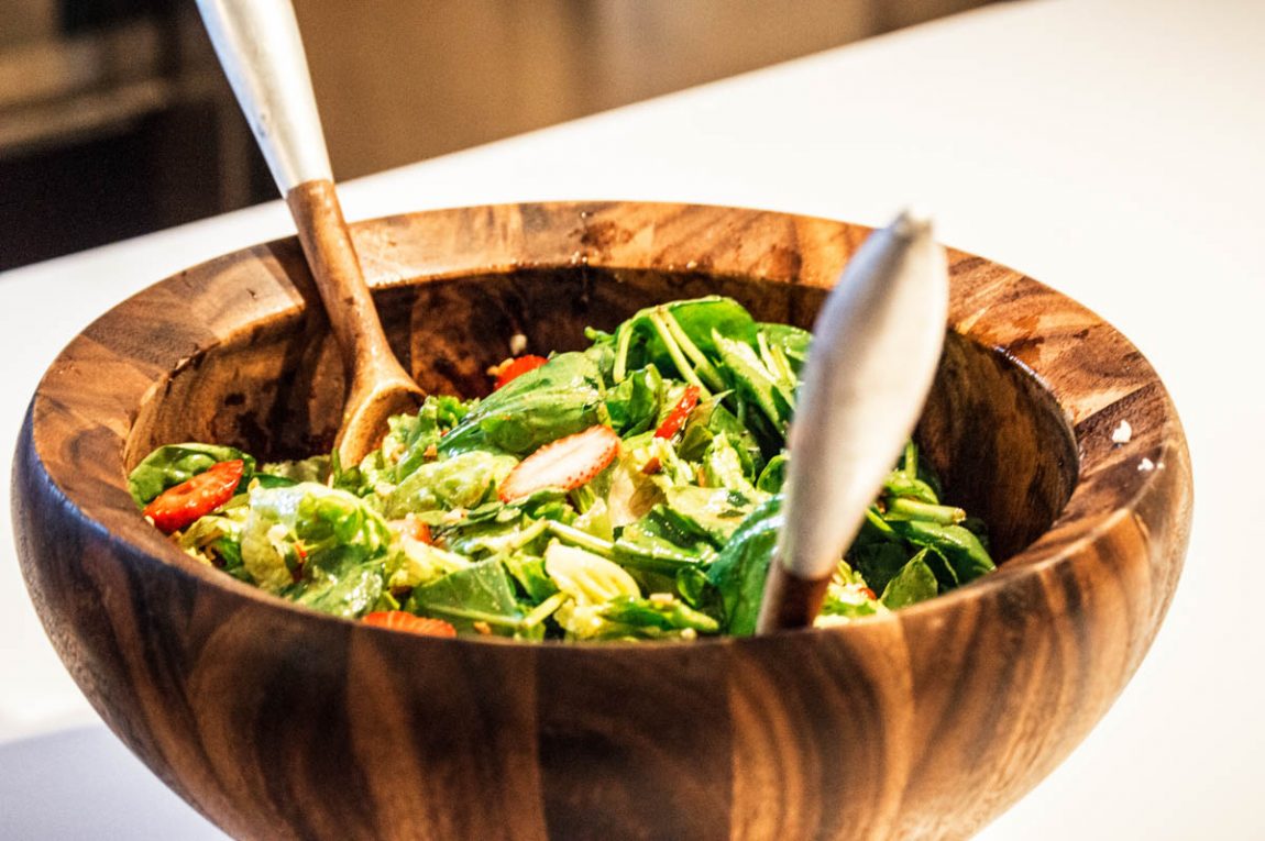 Strawberry Summer Salad Recipe | Tips For Serving Salad